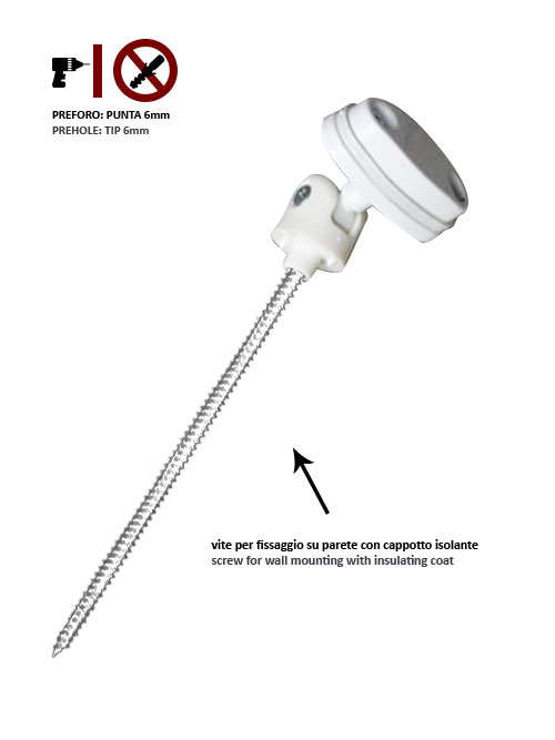 Codice: 500SCAPP - KIT FERMA-ANTE MAGNETICO SNODATO IN OTTONE PER ...